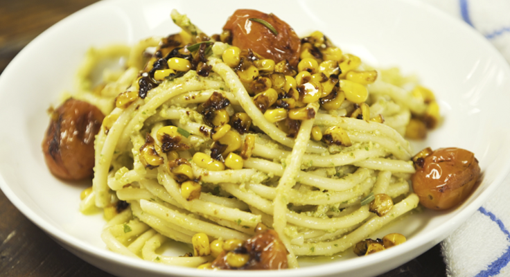 Fideos con Pesto de Palta – Famosa